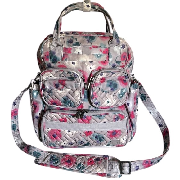 lug | Bags | Lug Mini Puddle Jumper Shoulder Crossbody Tote Quilted Day ...